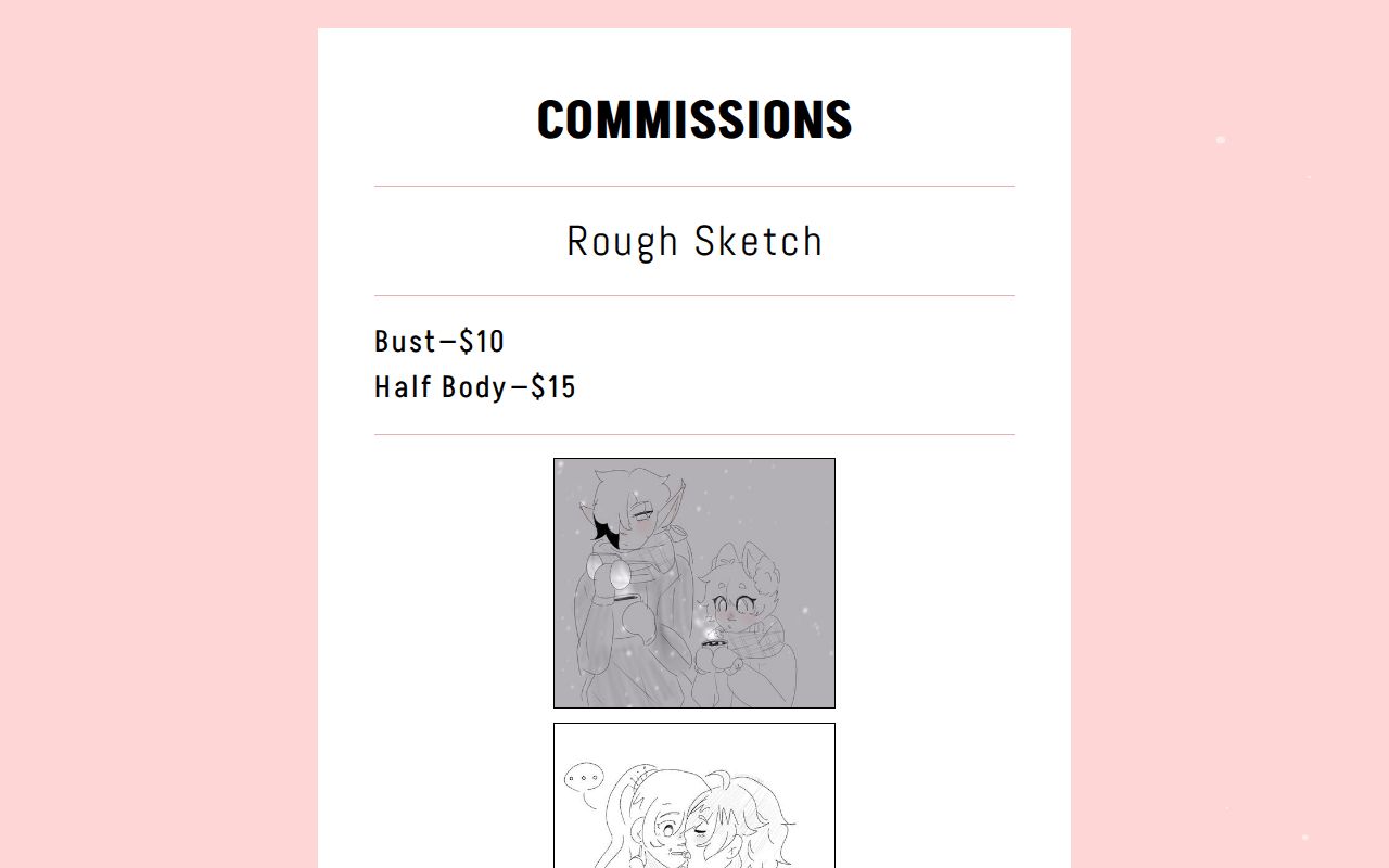 Commissions from Lemonz_Starr